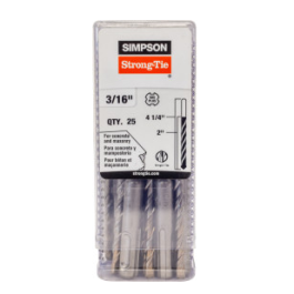 Simpson Strong-Tie SDS-plus Drill Bits | MDPL01804-R25 | Nail Gun Depot