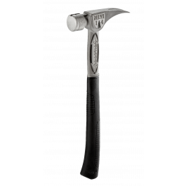 Stiletto TIBONE Mini 14oz Smooth Face 16" Curved Handle Framing Hammer ...