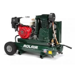RolAir 8422HK30 9 HP Gas-Powered Wheeled Air Compressor | Nail Gun Depot