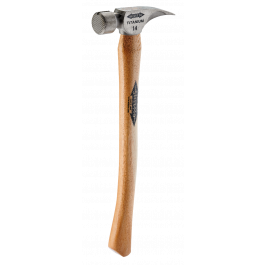 Stiletto 14oz Milled Face 18" Curved Hickory Handle Framing Hammer ...